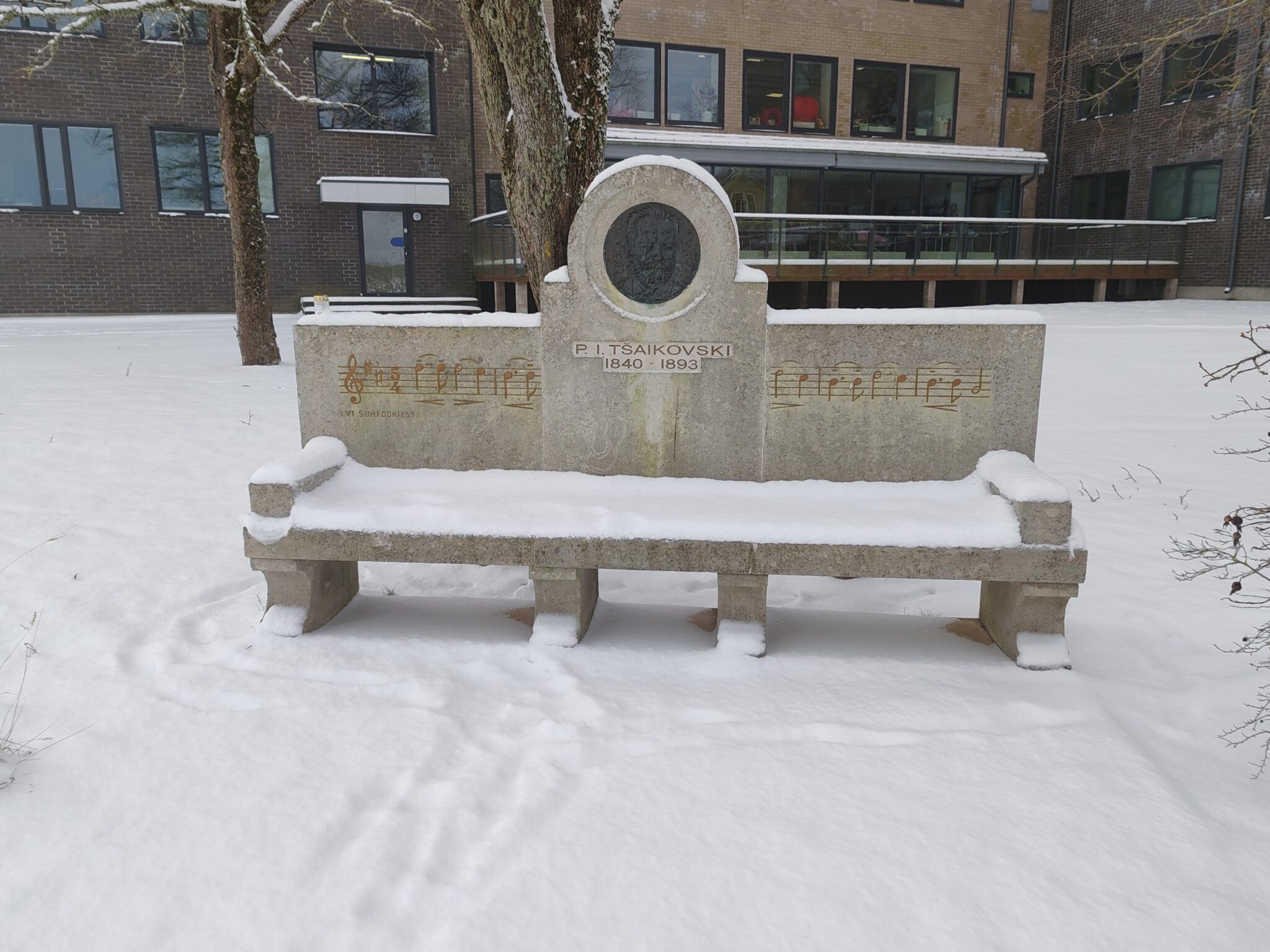 Tchaikovsky's Bench in Haapsalu - Visit Haapsalu
